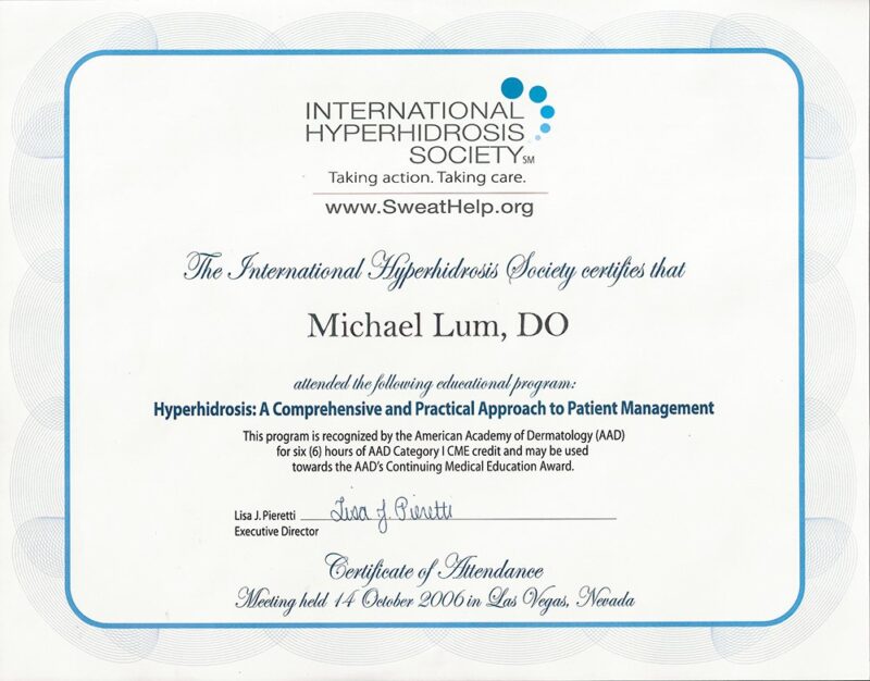BOTOX for excessive underarm sweating - Lumier Medical